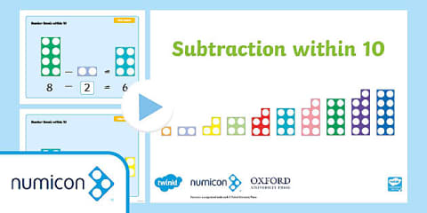 Part-Whole Model Numicon Shape Addition to 10 PowerPoint